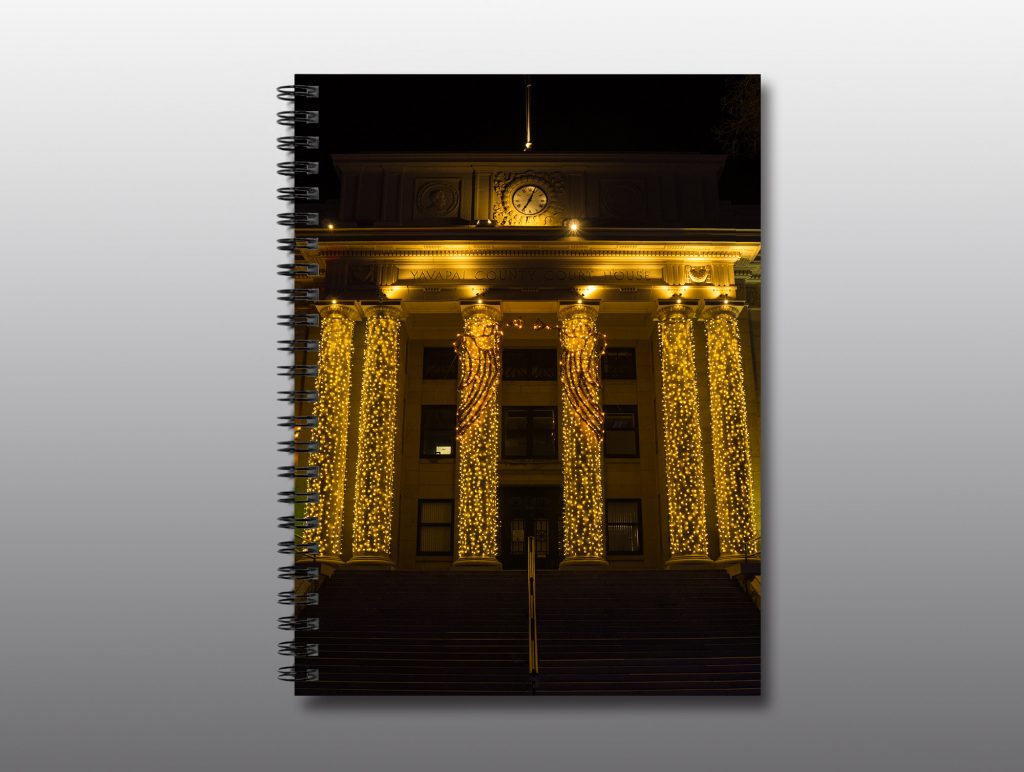 Spiral Notebook – The Yavapai County Court House in Prescott, Arizona ...