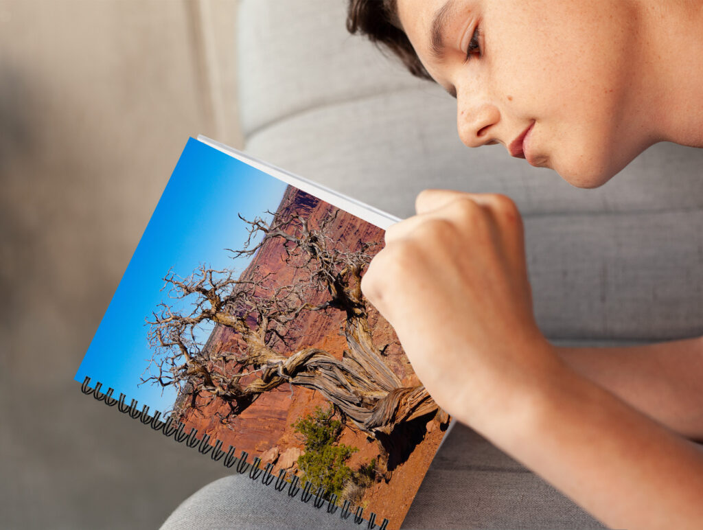 Spiral Notebook – Natural Tree Art in Utah – Moment of Perception ...