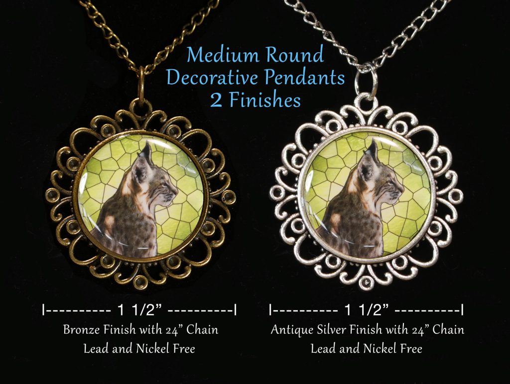 Spirit Animal Pendant with Chain – Bobcat – Moment of Perception ...