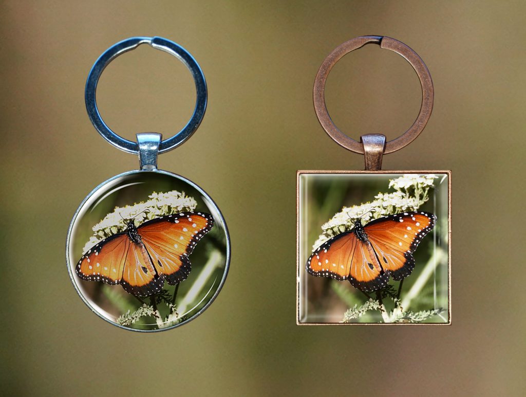 Spirit Animal Key Chain – Queen Butterfly – Moment of Perception ...