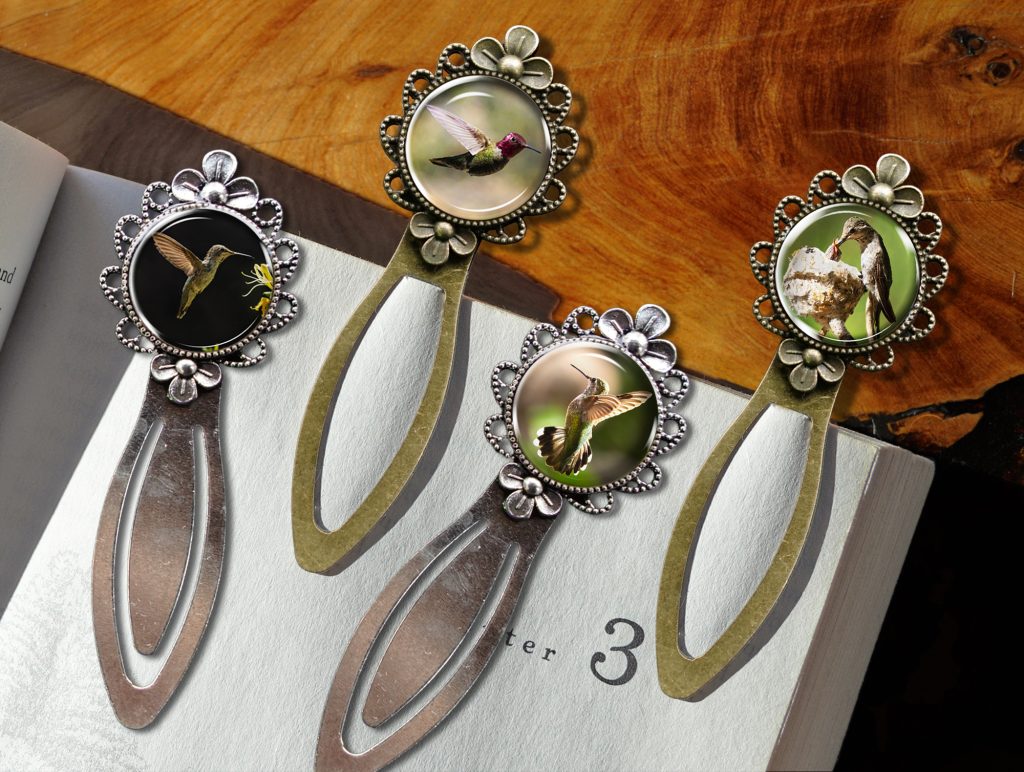 Metal Bookmarks – Hummingbirds – Anna’s Hummingbird, Rufous Hummingbird ...